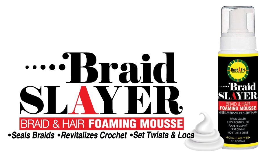 Rastafri BRAID SLAYER SETTING FOAMING MOUSSE – Queen Beauty Supply LA