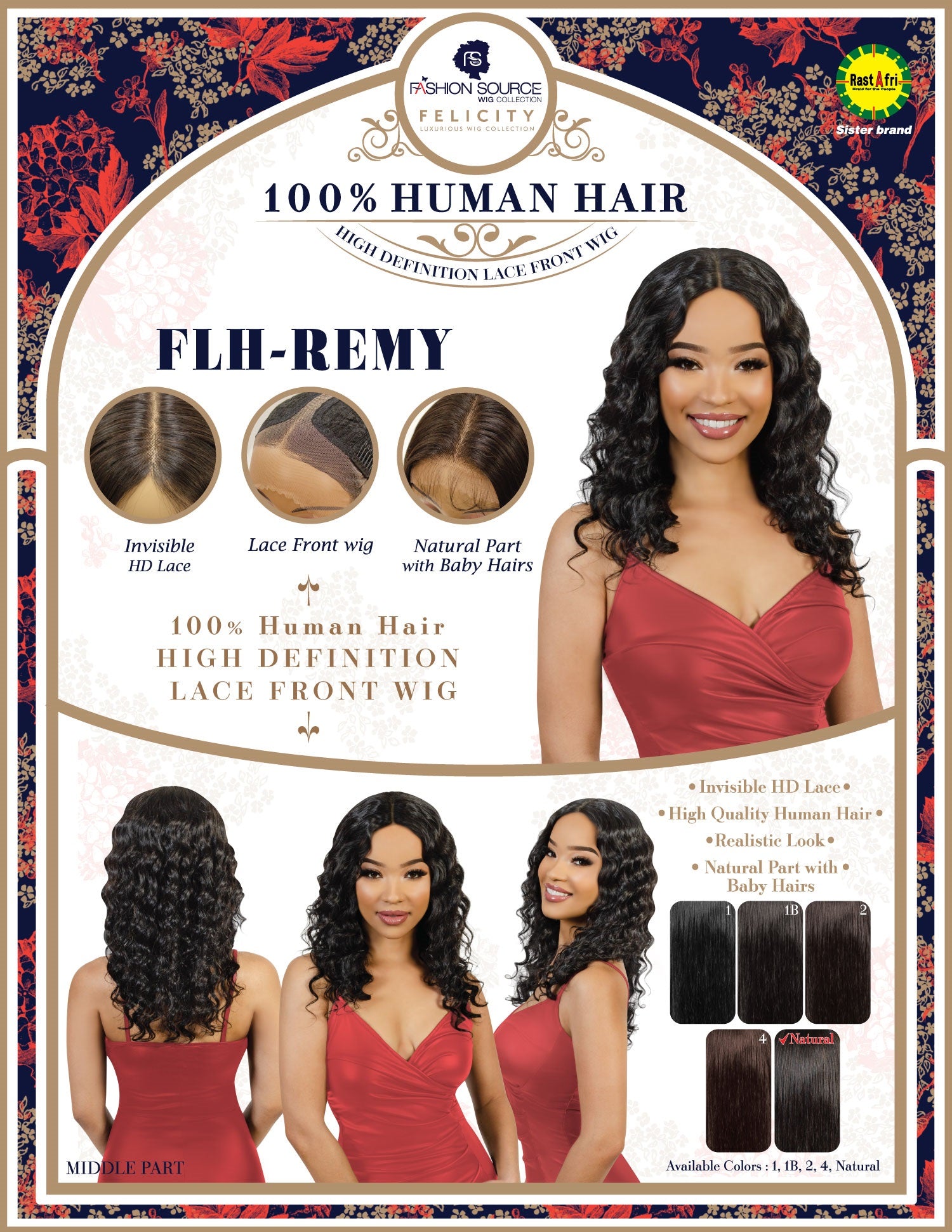 Fashion Source Human Hair HD Lace wig FLH-REMY – Queen Beauty Supply LA